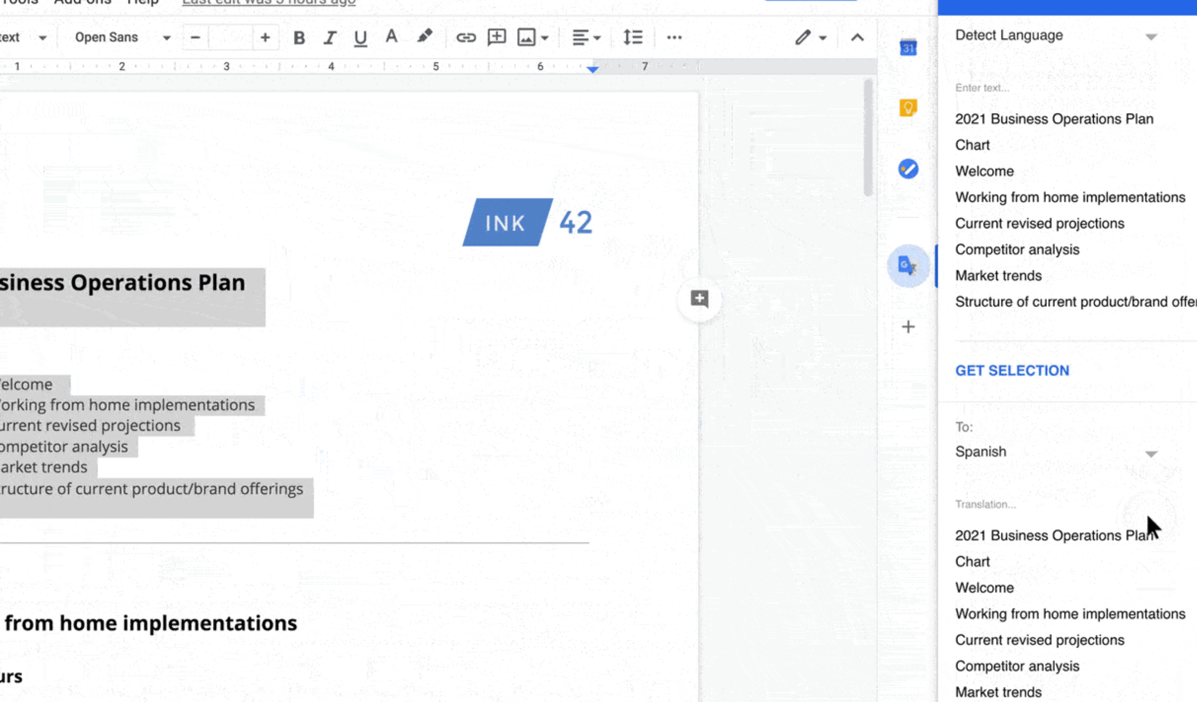 Google Docs, Sheets, Slides picking up Add-ons side panel - 9to5Google