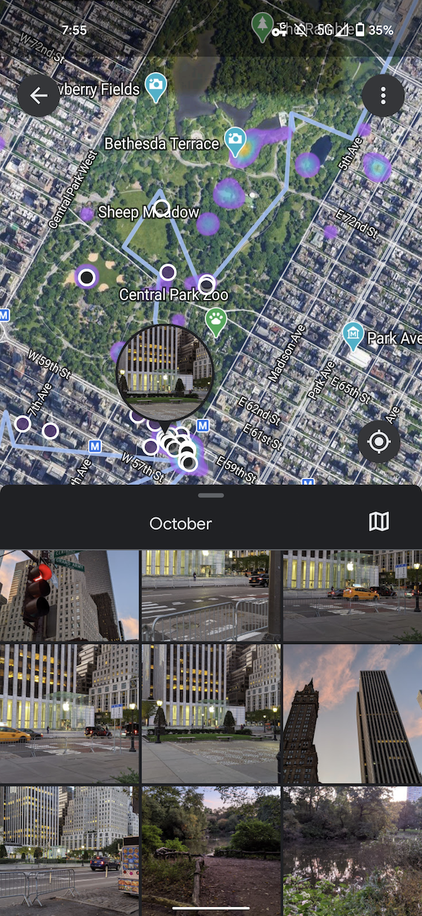 Google Photos map view adds satellite layer, integrates your travel ...
