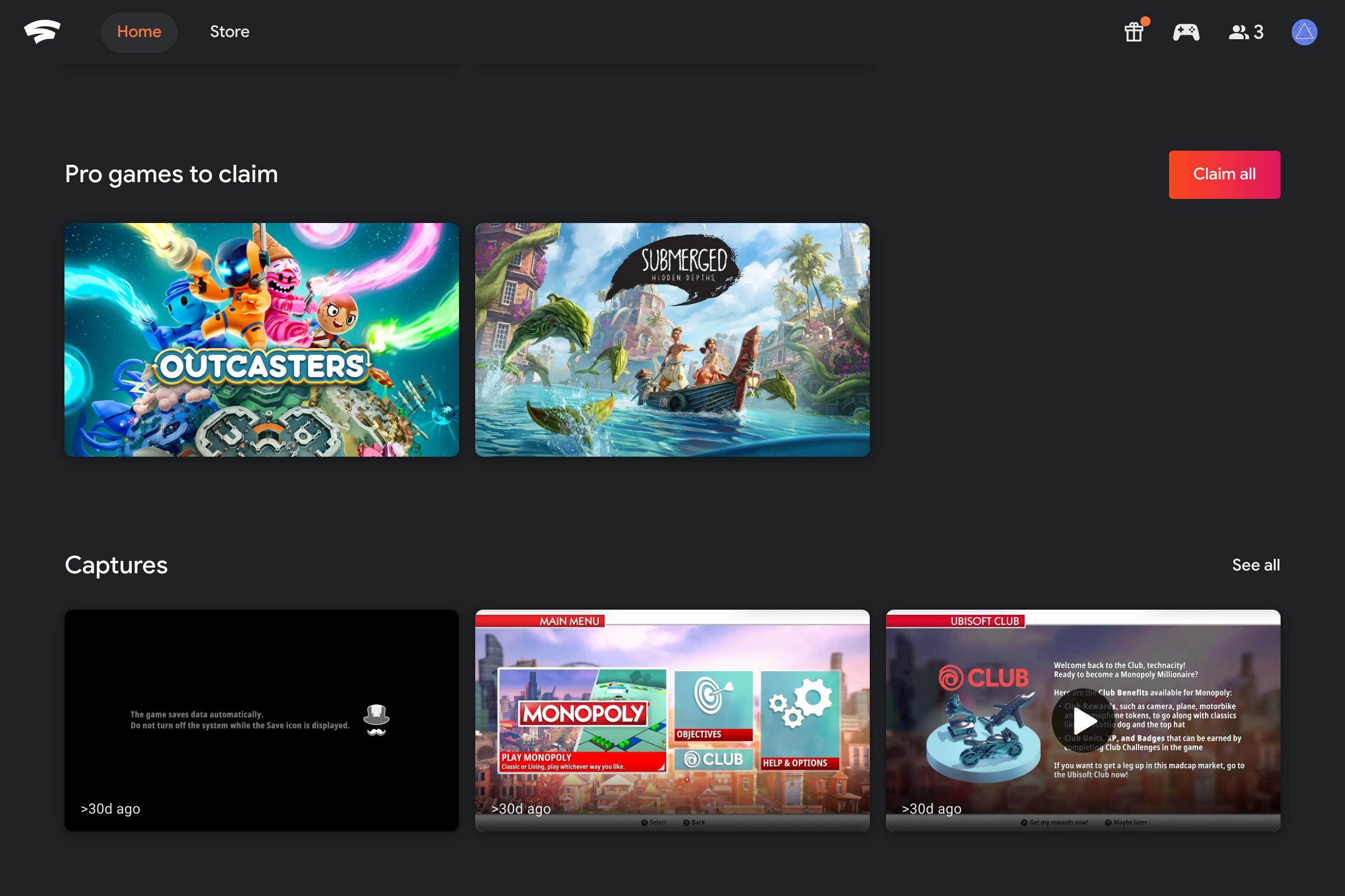 Stadia tests redesigned web app UI for 'Library' tab - 9to5Google