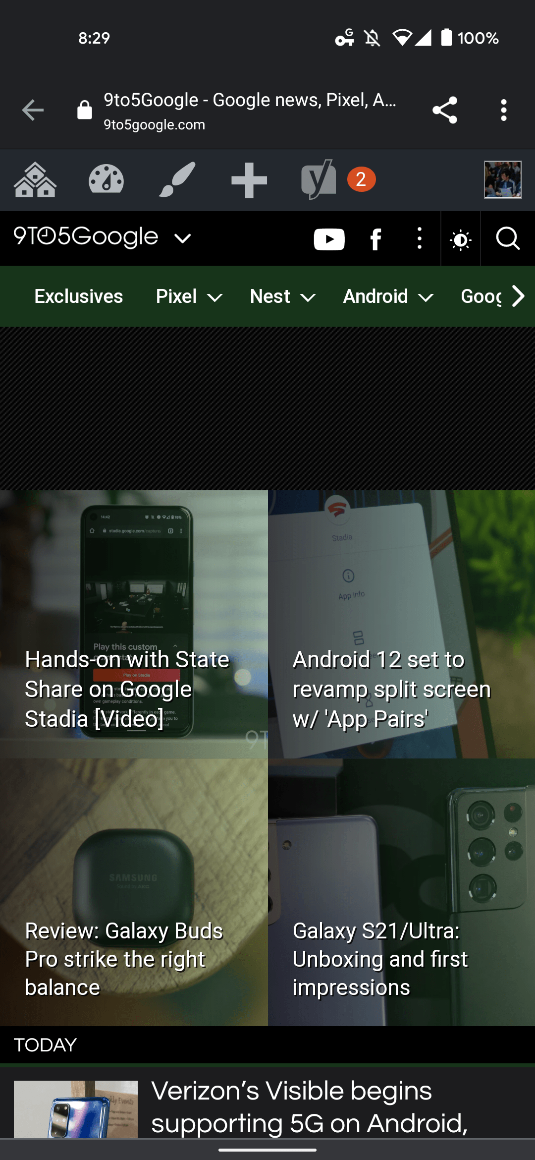 Google adds share button to Chrome Custom Tabs - 9to5Google