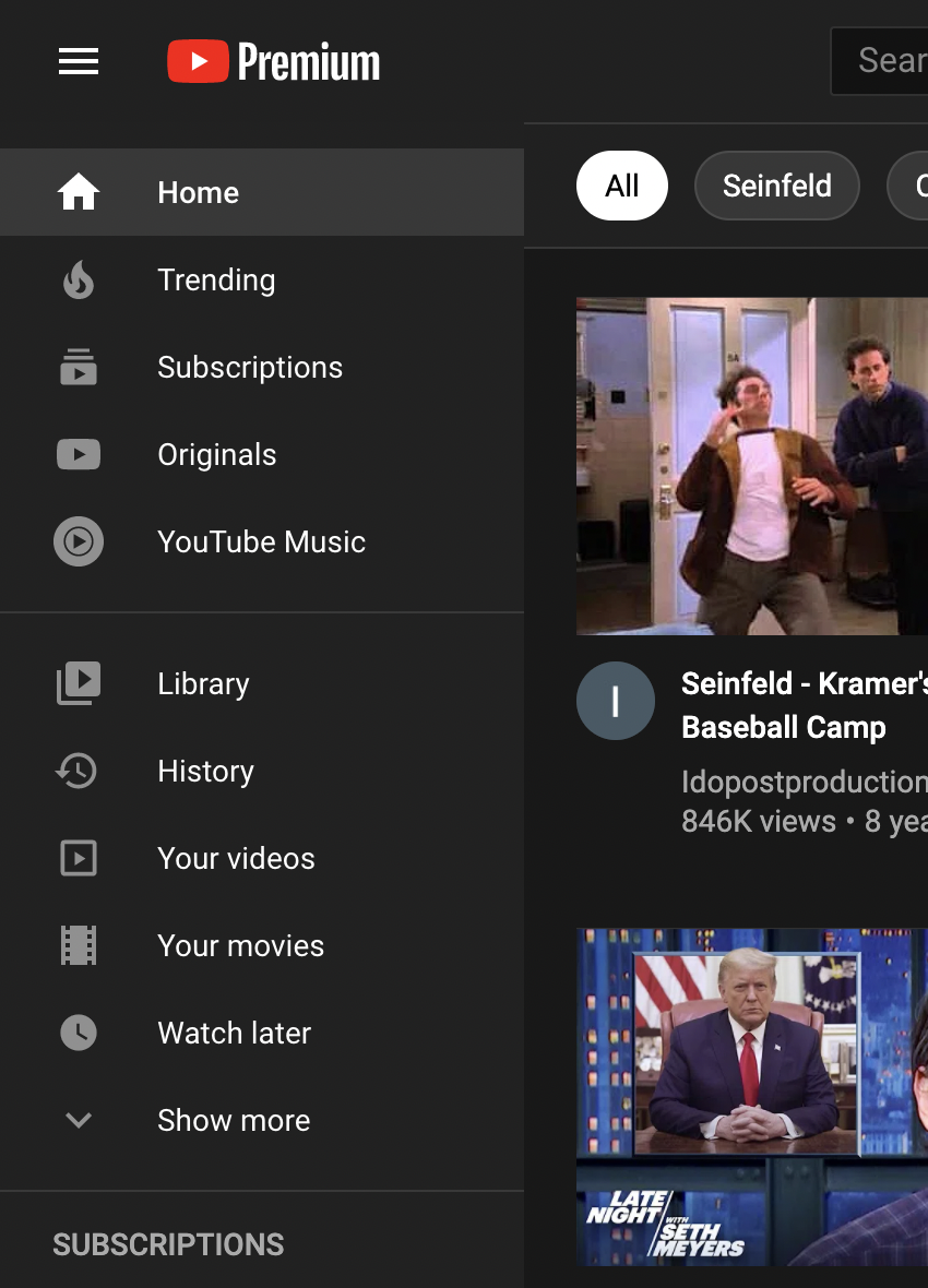 New YouTube outline-style icons come to web homepage - 9to5Google