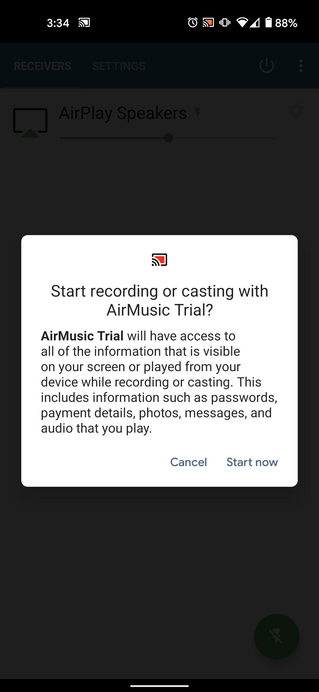 How to use AirPlay to share music from an Android phone
