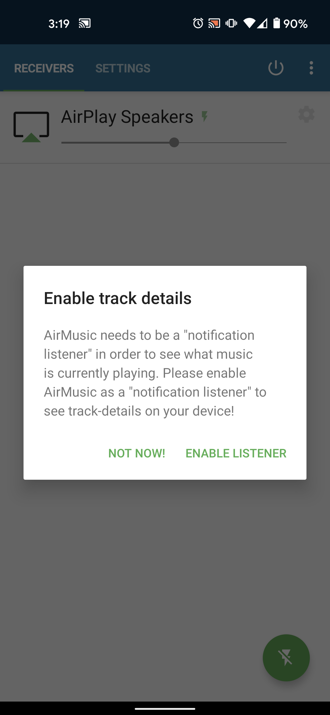 How to use AirPlay to share music from an Android phone
