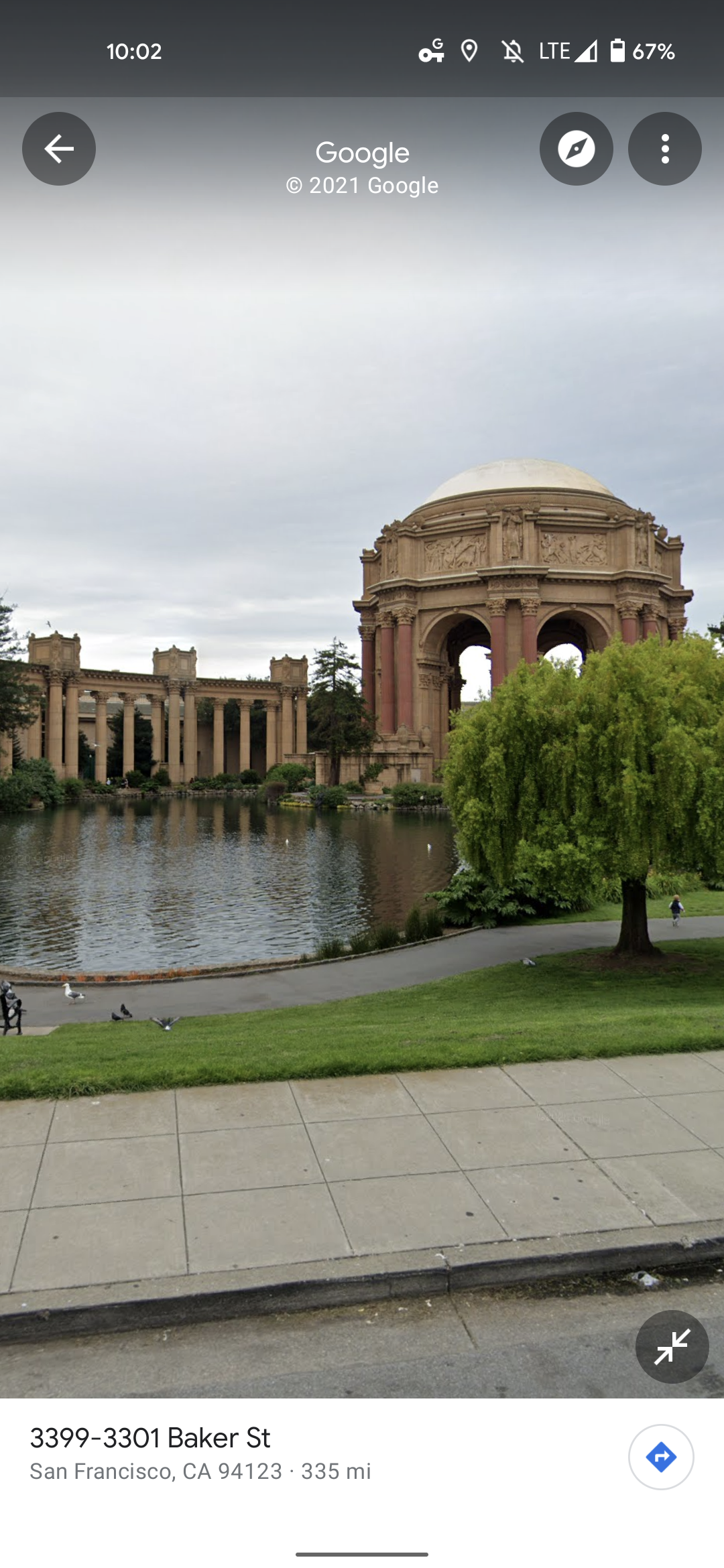Google Maps Street View gets split screen UI on Android