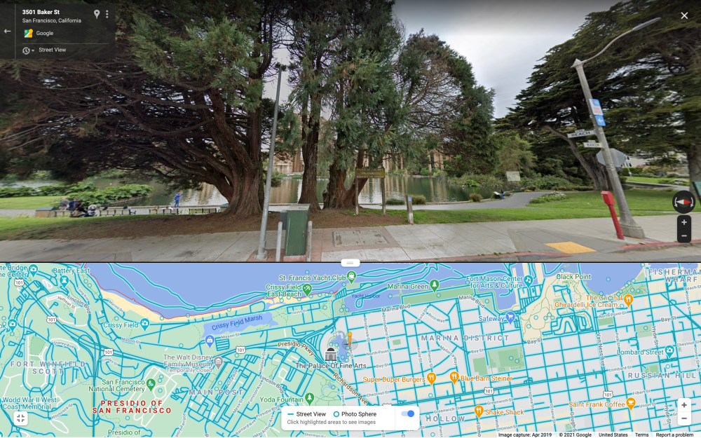 Google Maps Street View gets split screen UI on Android - 9to5Google