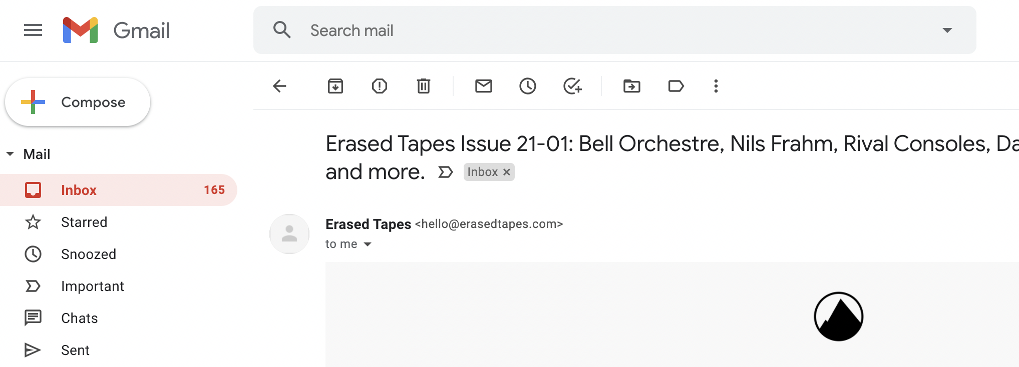 Gmail appears to be testing outline-style icons on desktop