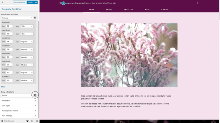Google launches Material Design for WordPress plugin - 9to5Google