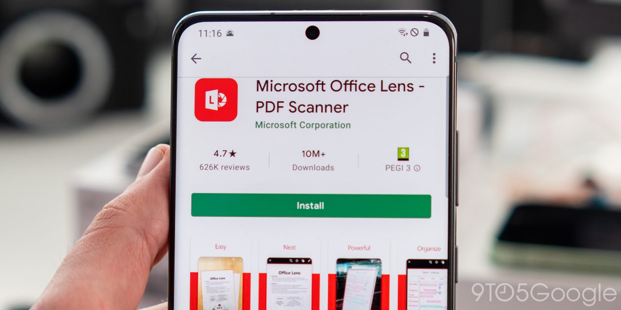 Microsoft rebrands Office Lens, adds new scanning features - 9to5Google