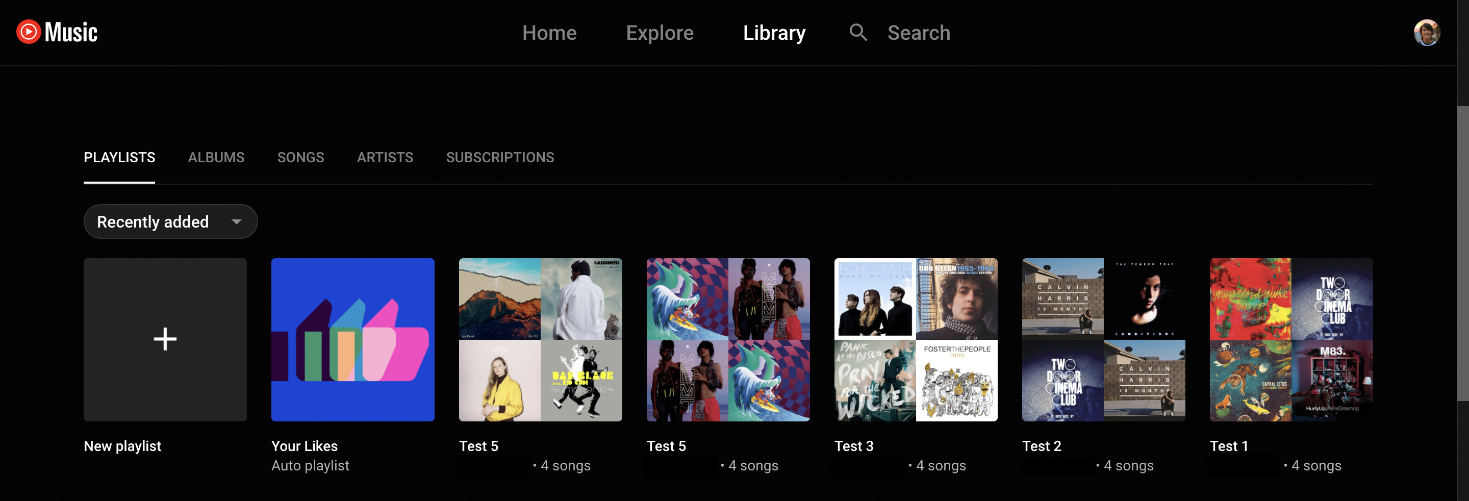 YouTube Music playlists now use grid cover art - 9to5Google