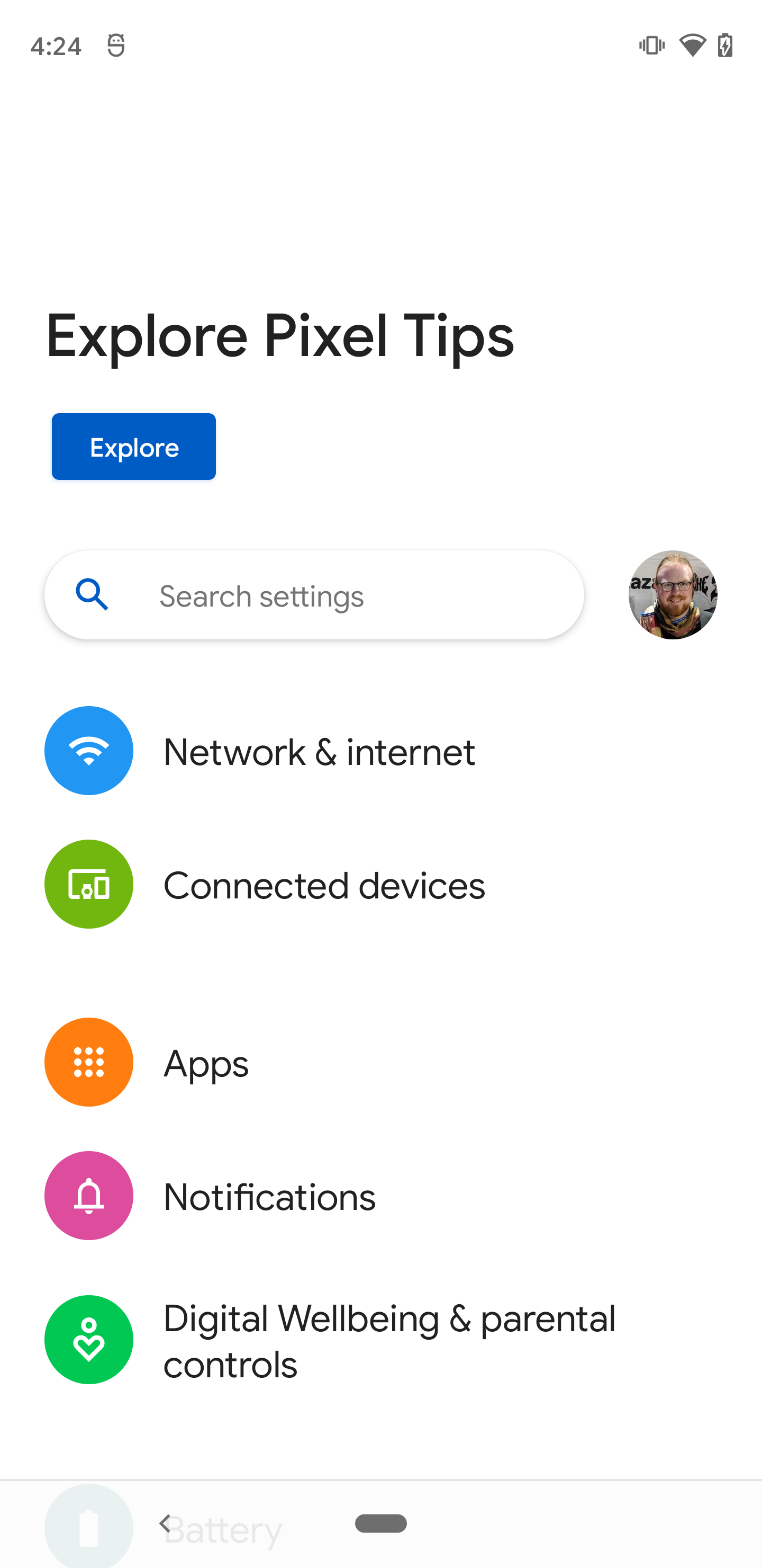 Android 12 DP1: Settings app gets revamp, new search bar - 9to5Google