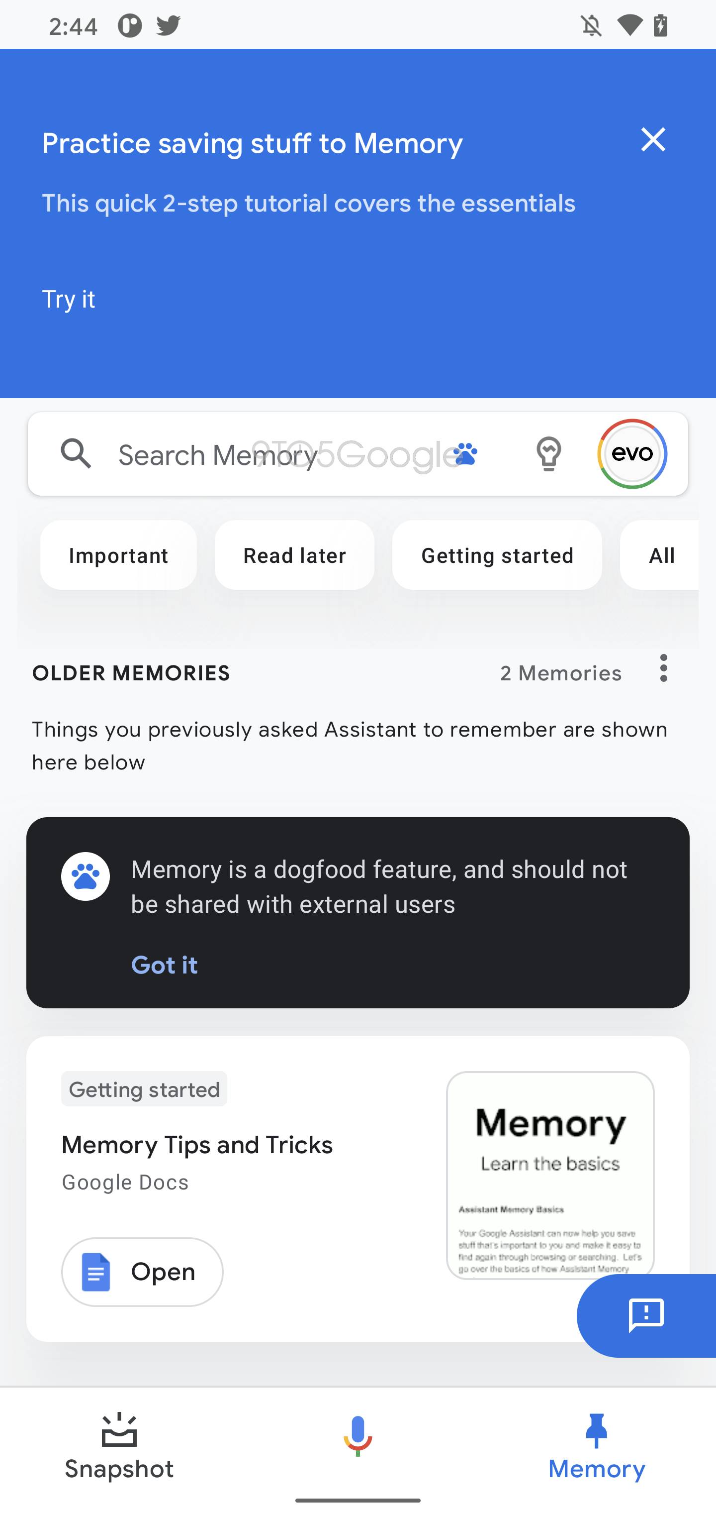 Google Assistant 'Memory' revamps reminders on Android - 9to5Google