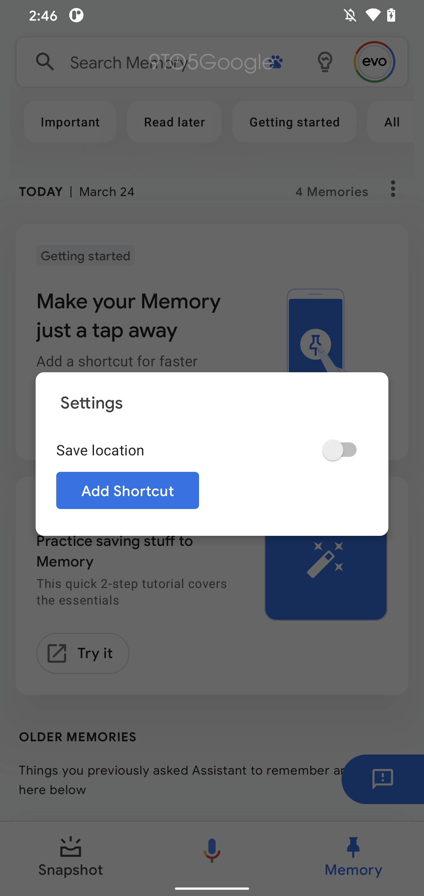 Google looks to have stopped developing ‘Assistant Memory’ - 9to5Google