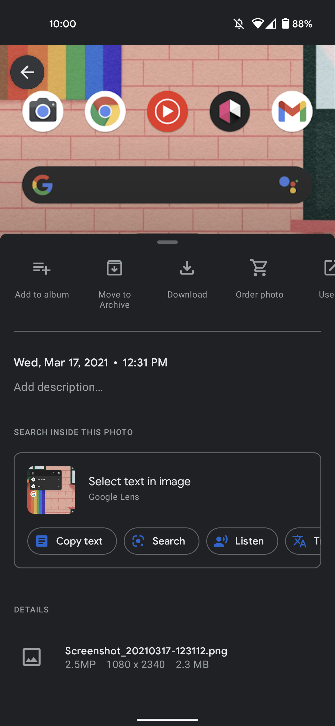 Google Lens tools now proactively appear in Google Photos for Android ...