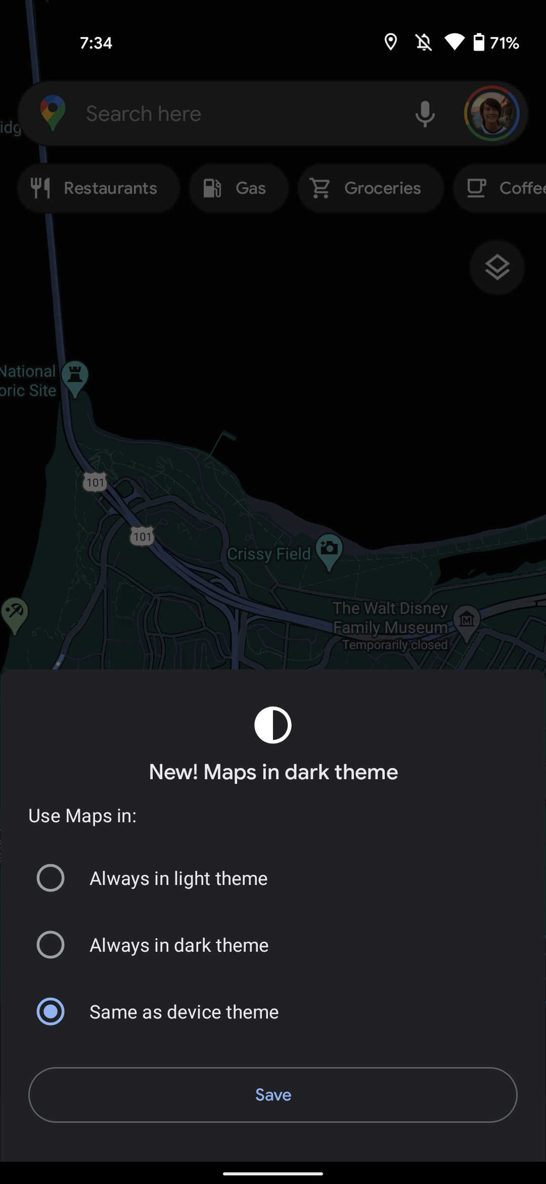 Google Maps dark theme for Android officially announced - 9to5Google