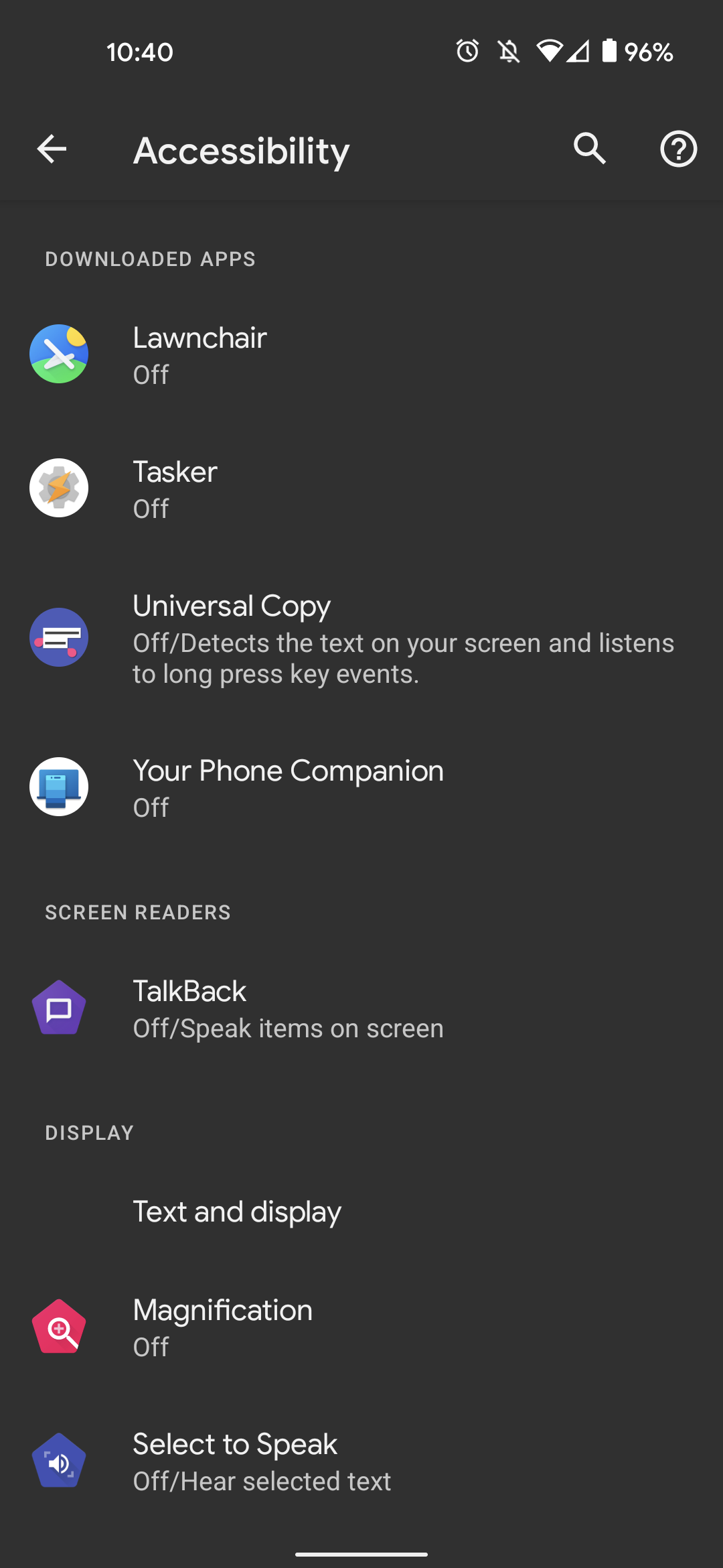 Android 12 DP2: Accessibility menu receives layout tweaks - 9to5Google