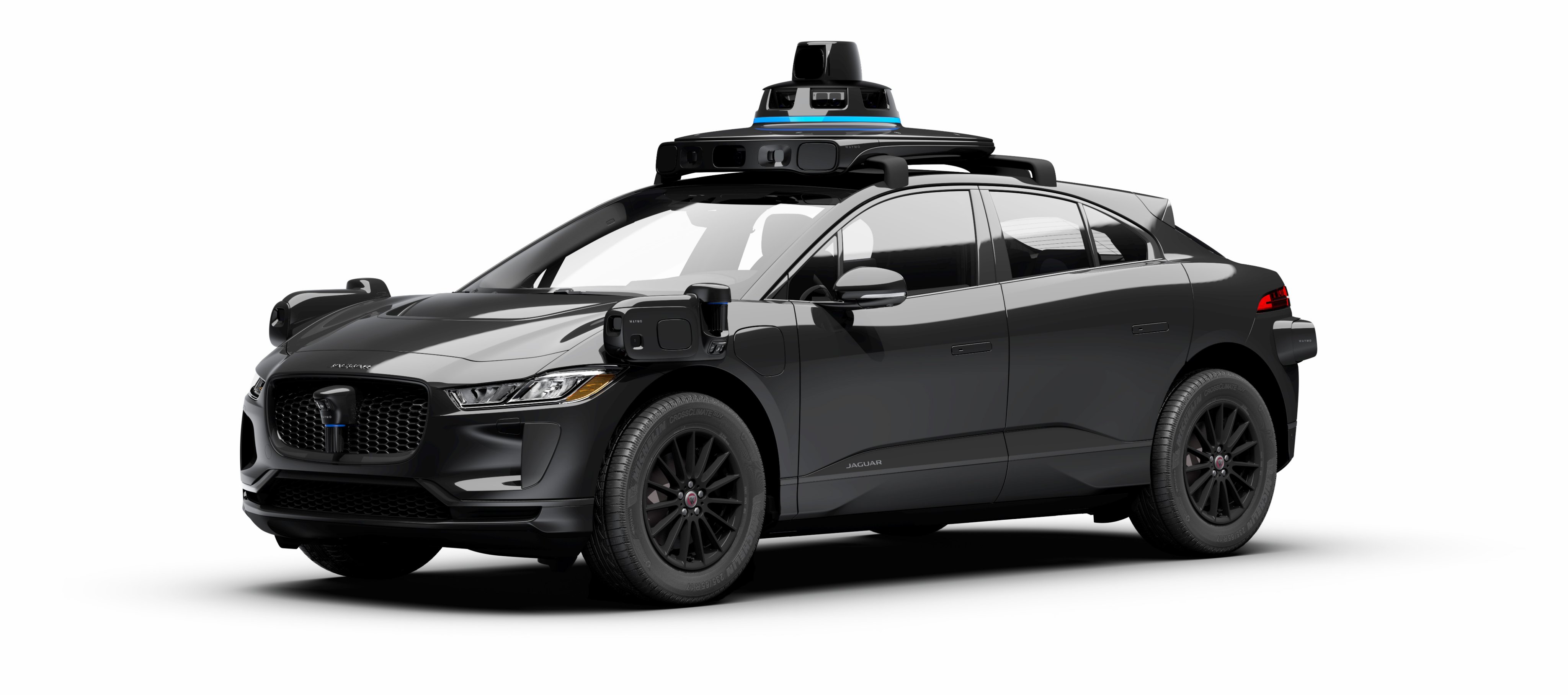 Waymo's Jaguar I-Pace looks less bulky 'painted black' - 9to5Google