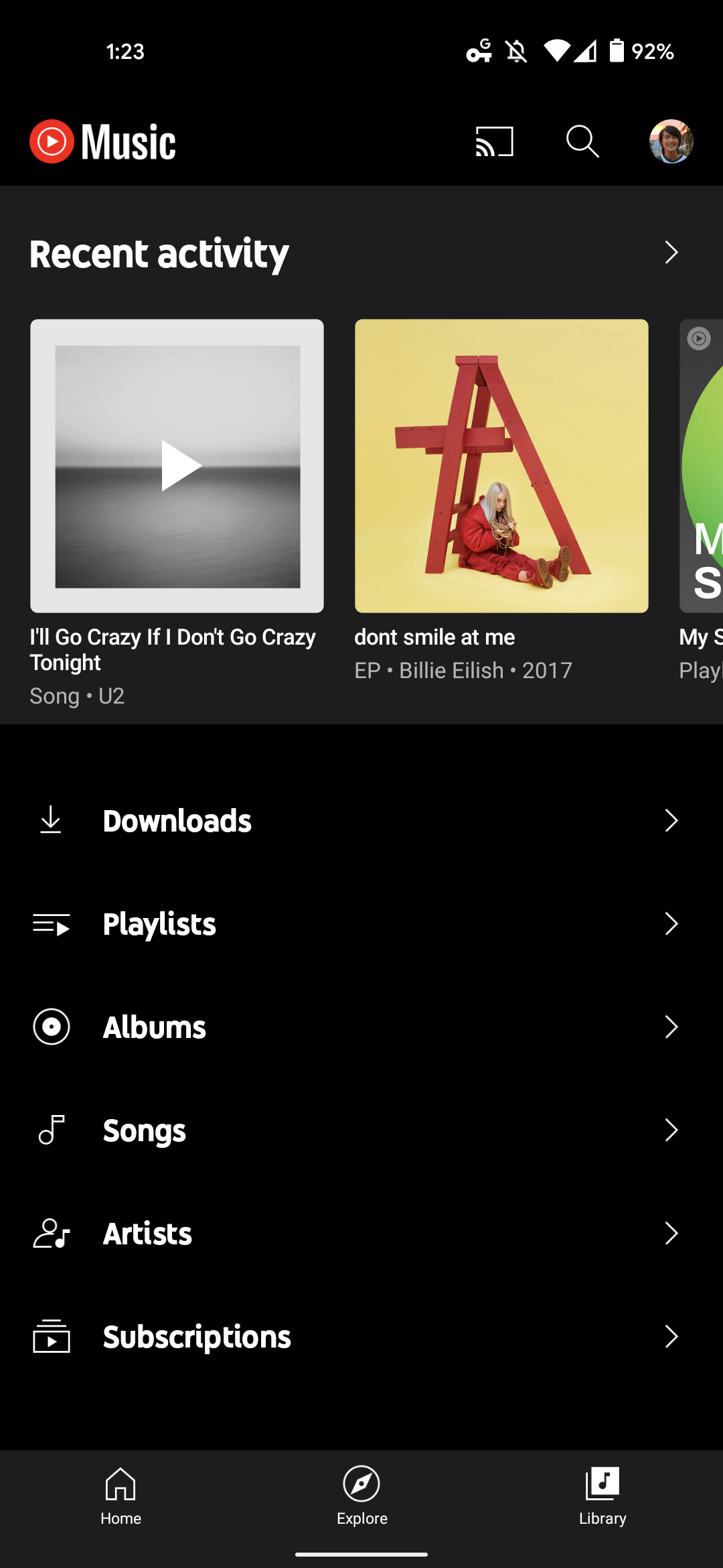 Outline-style icons appearing in YouTube Music for Android - 9to5Google
