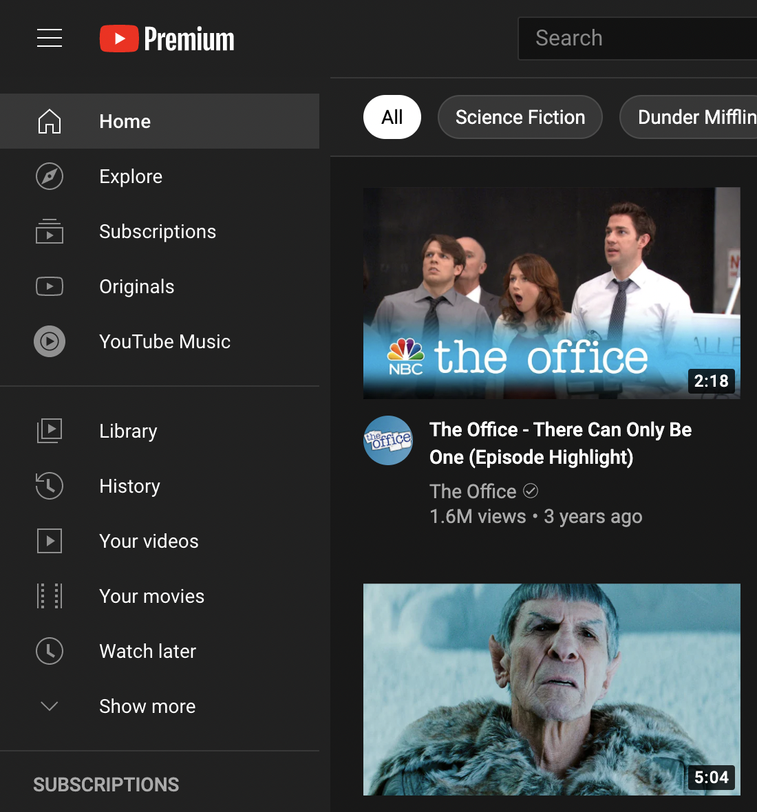 New YouTube outline-style icons come to web homepage - 9to5Google
