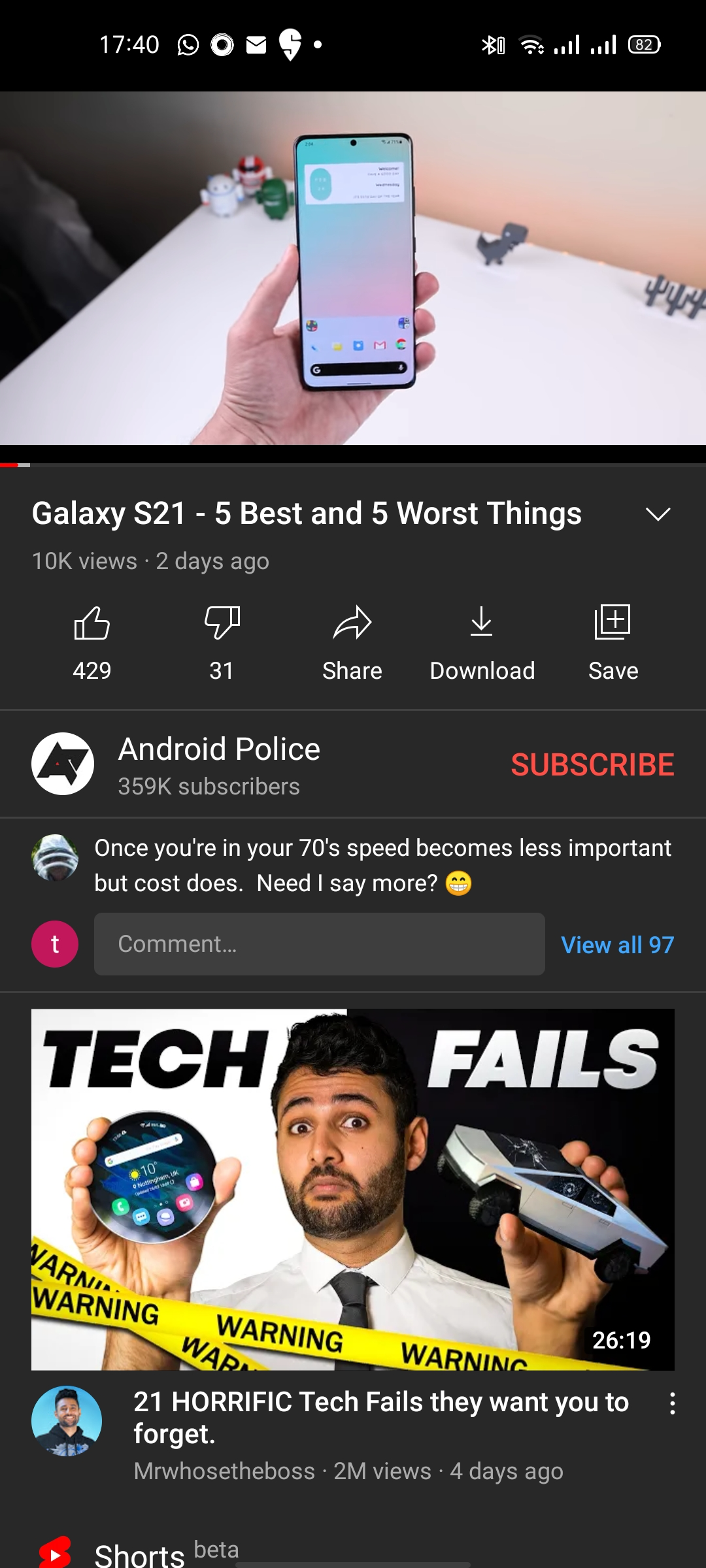 YouTube tests comment section redesign with quick reply tweaks on ...
