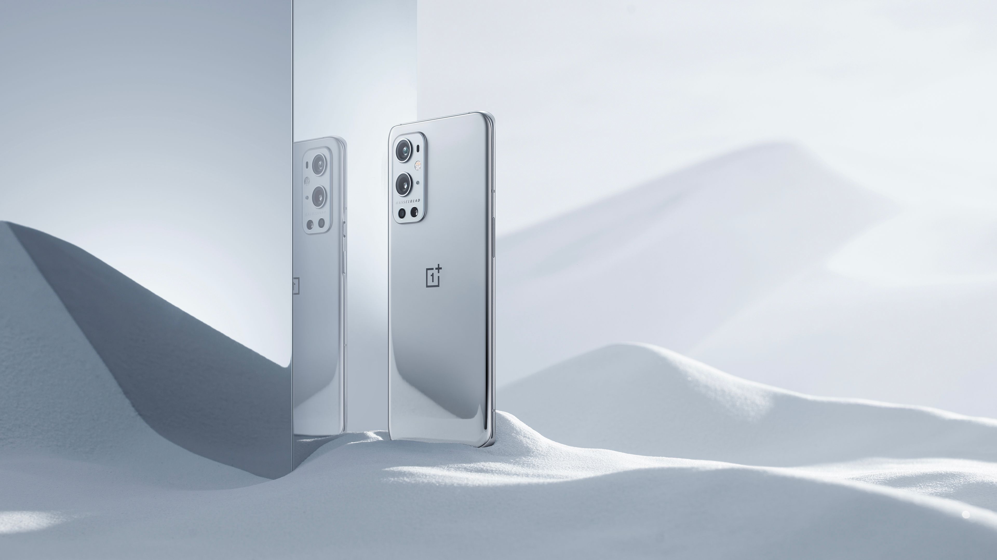OnePlus 9 'Morning Mist' color pictured in official images - 9to5Google