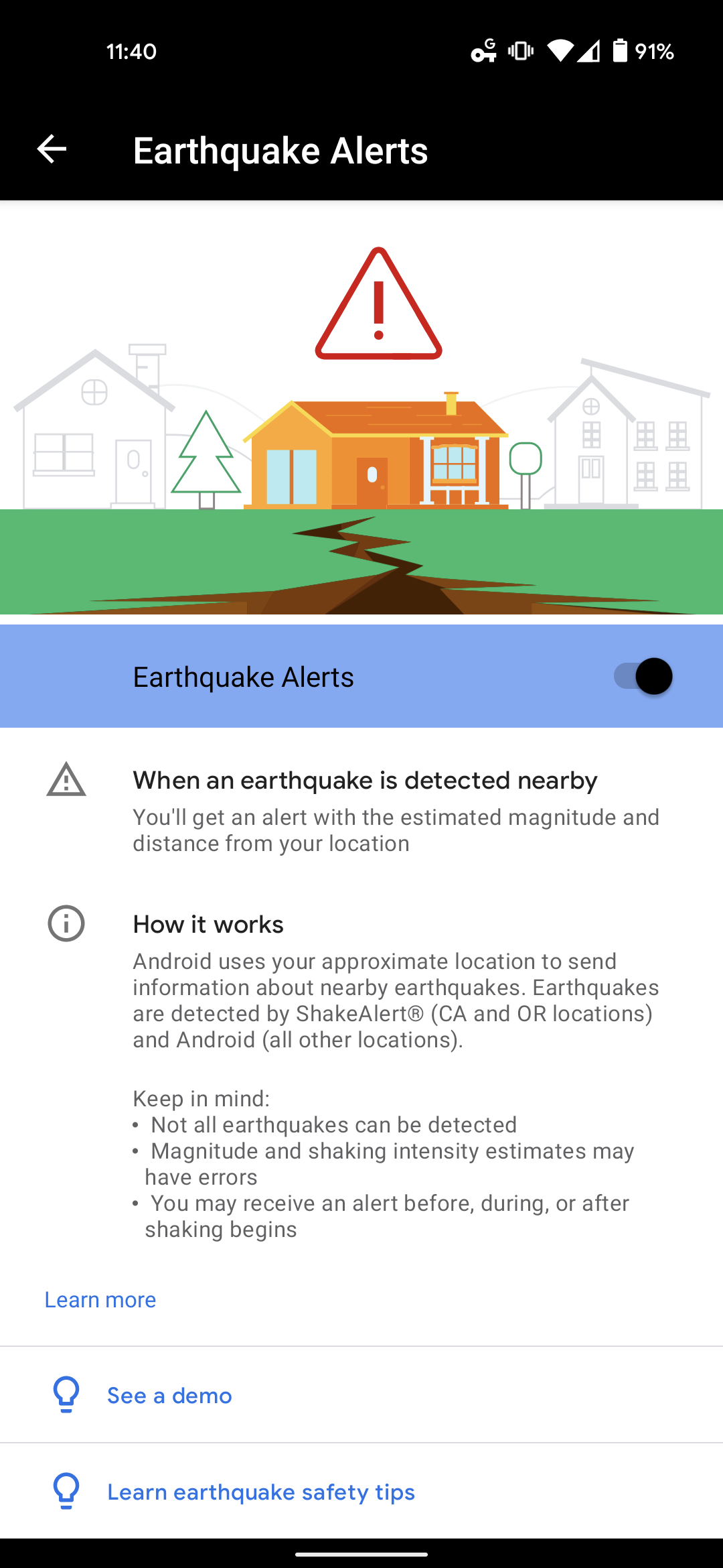 Android Earthquake Alerts System now providing warnings - 9to5Google