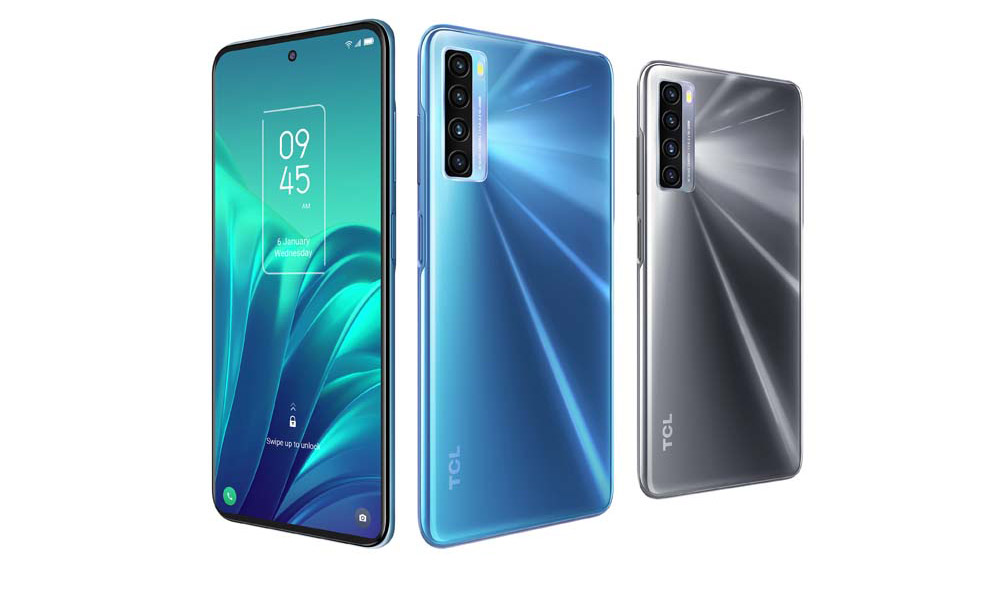 TCL launches 20L, 20 Pro 5G w/ quad cameras, more