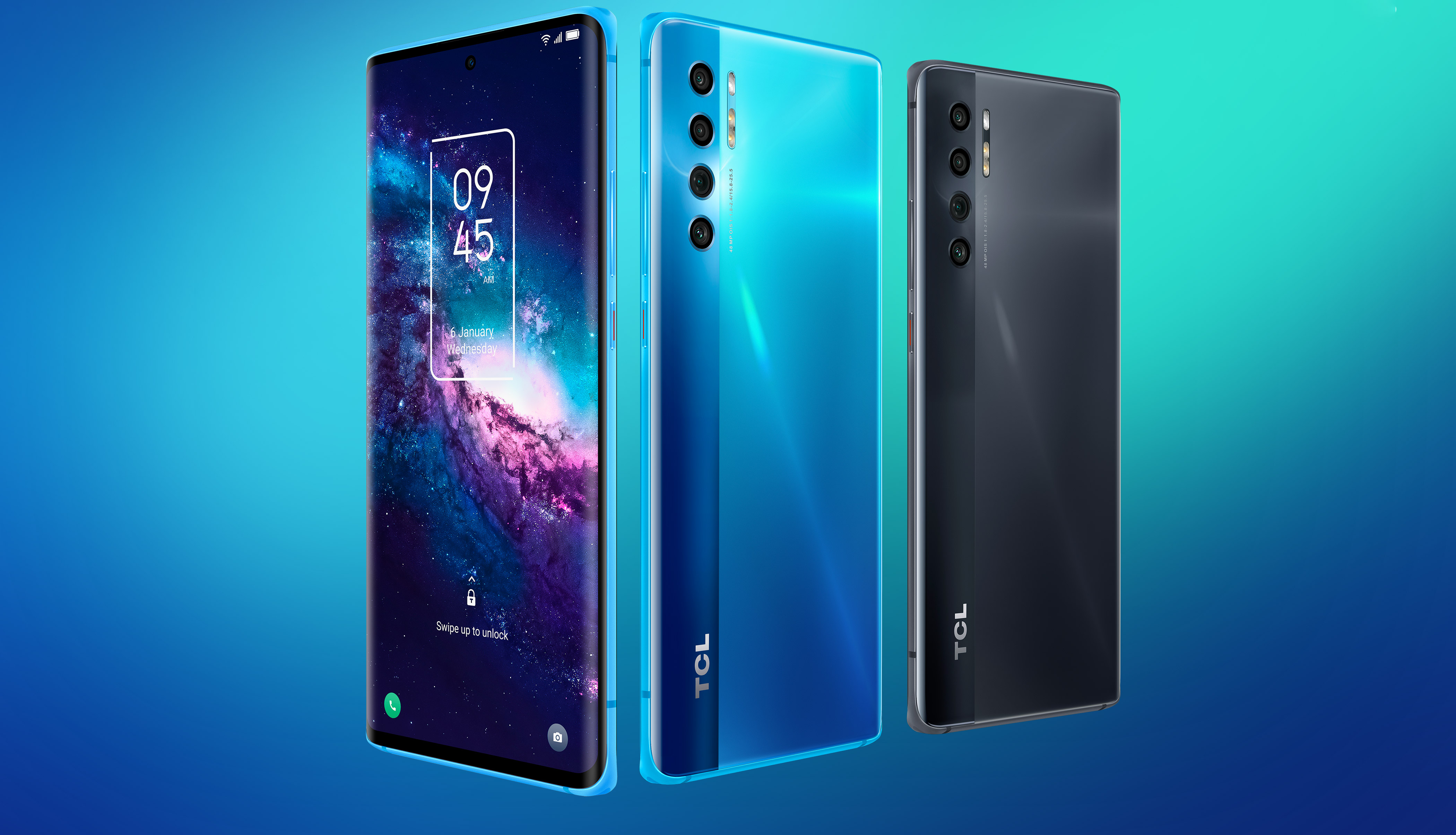 TCL launches 20L, 20 Pro 5G w/ quad cameras, more