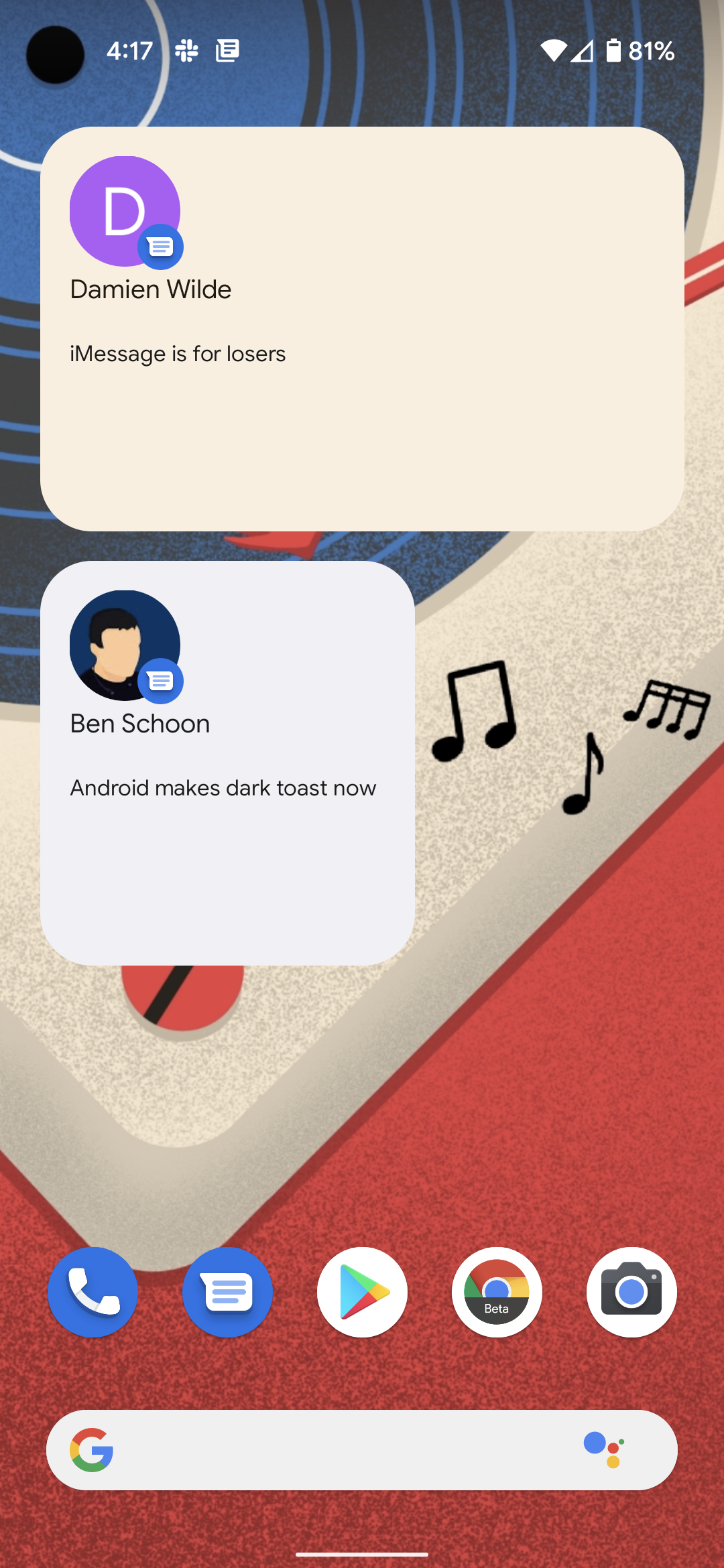 Android 12 DP3: Conversations widget appears for some - 9to5Google