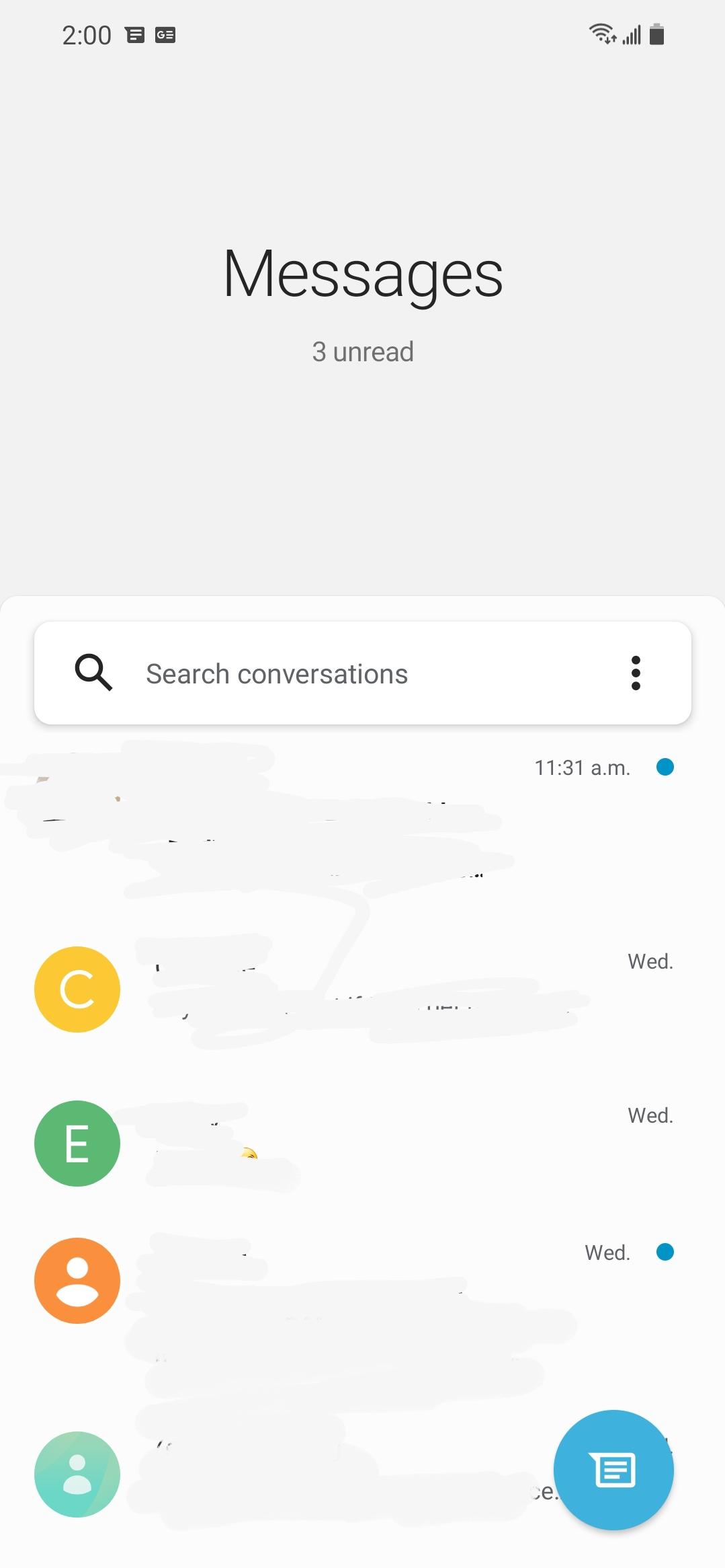 Google Messages rolling out One UI design on Galaxy S21 - 9to5Google
