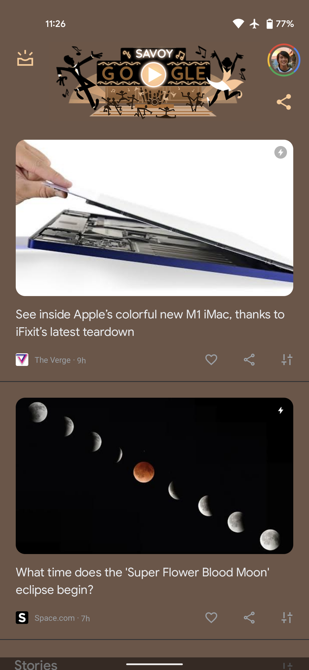Pixel Launcher Discover feed on Android 12 can be themed by Doodles in ...
