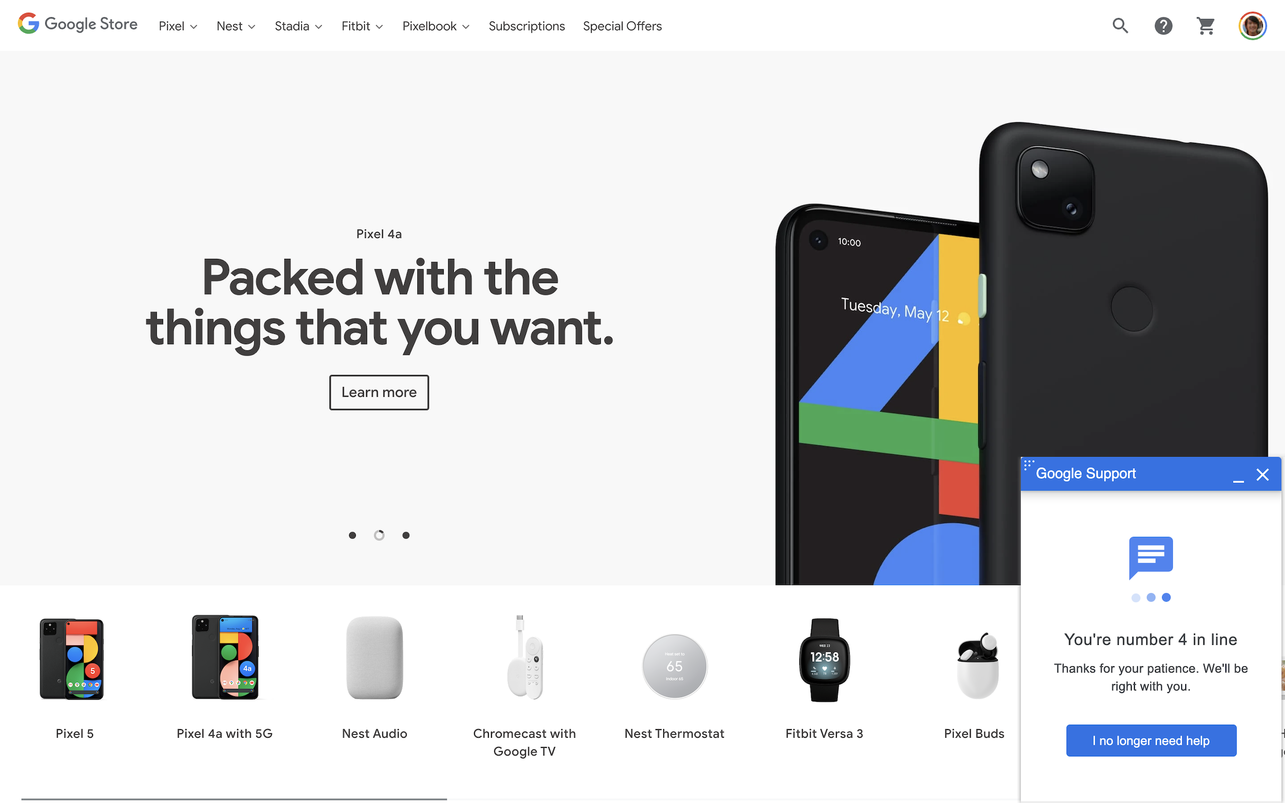 Google Store adds 'Help' button to quickly message support - 9to5Google
