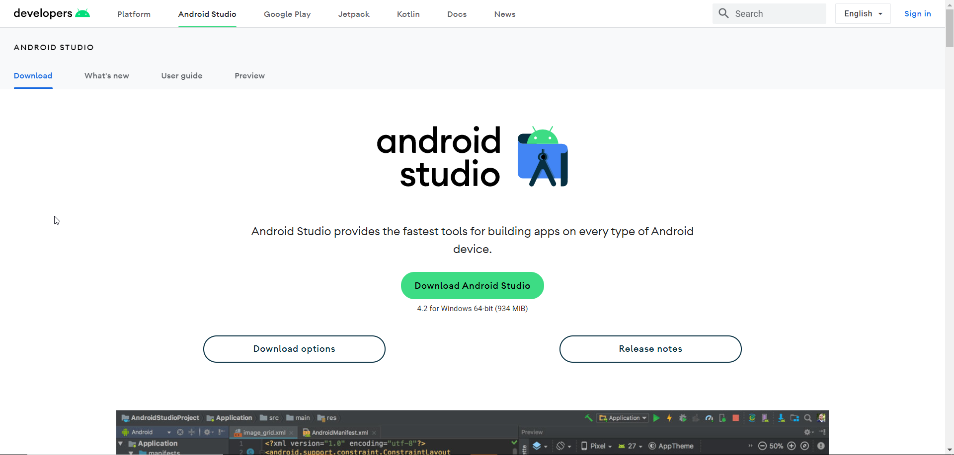 Android developer website gets a redesign ahead of I/O - 9to5Google