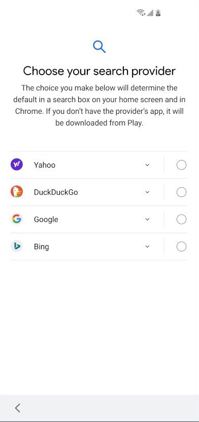 Android search 'choice screen' in Europe showing more apps - 9to5Google
