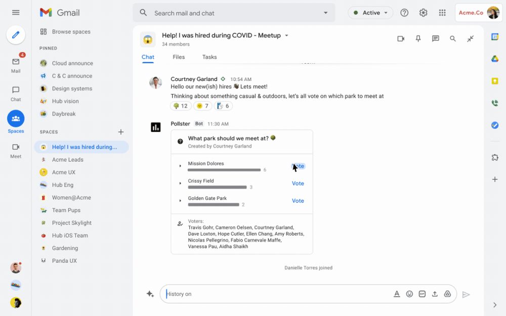 Gmail gets web nav redesign as 'Rooms' are now 'Spaces’ - 9to5Google