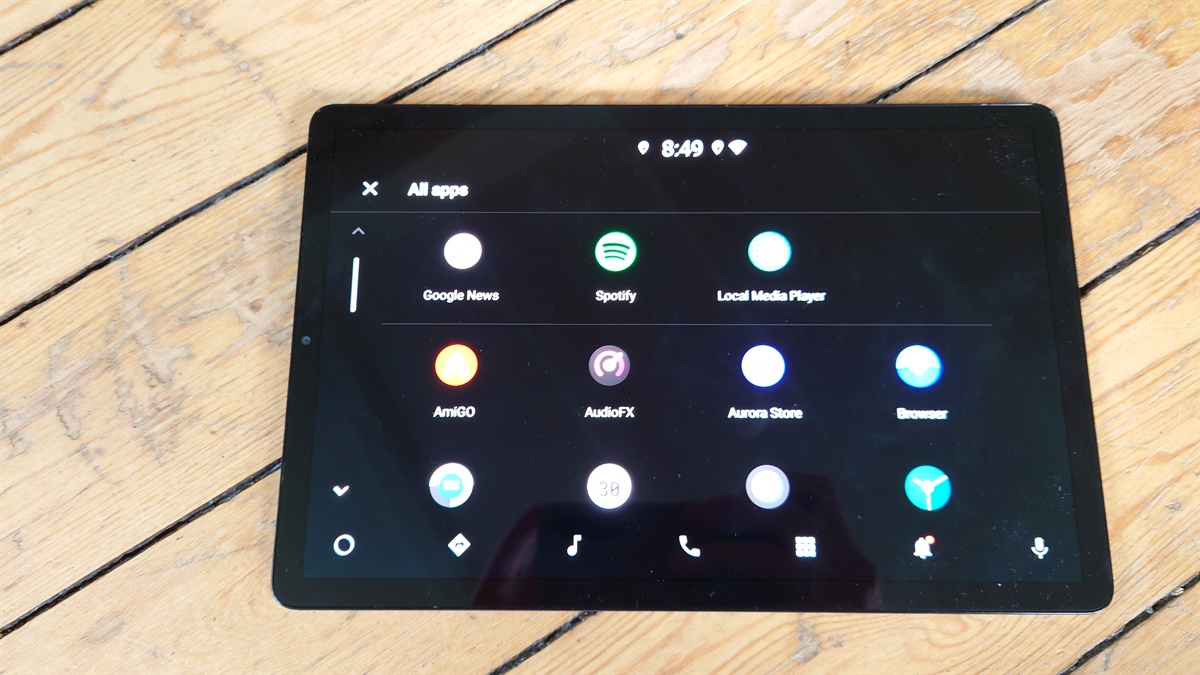 Android Automotive has been ported to a Samsung tablet - 9to5Google