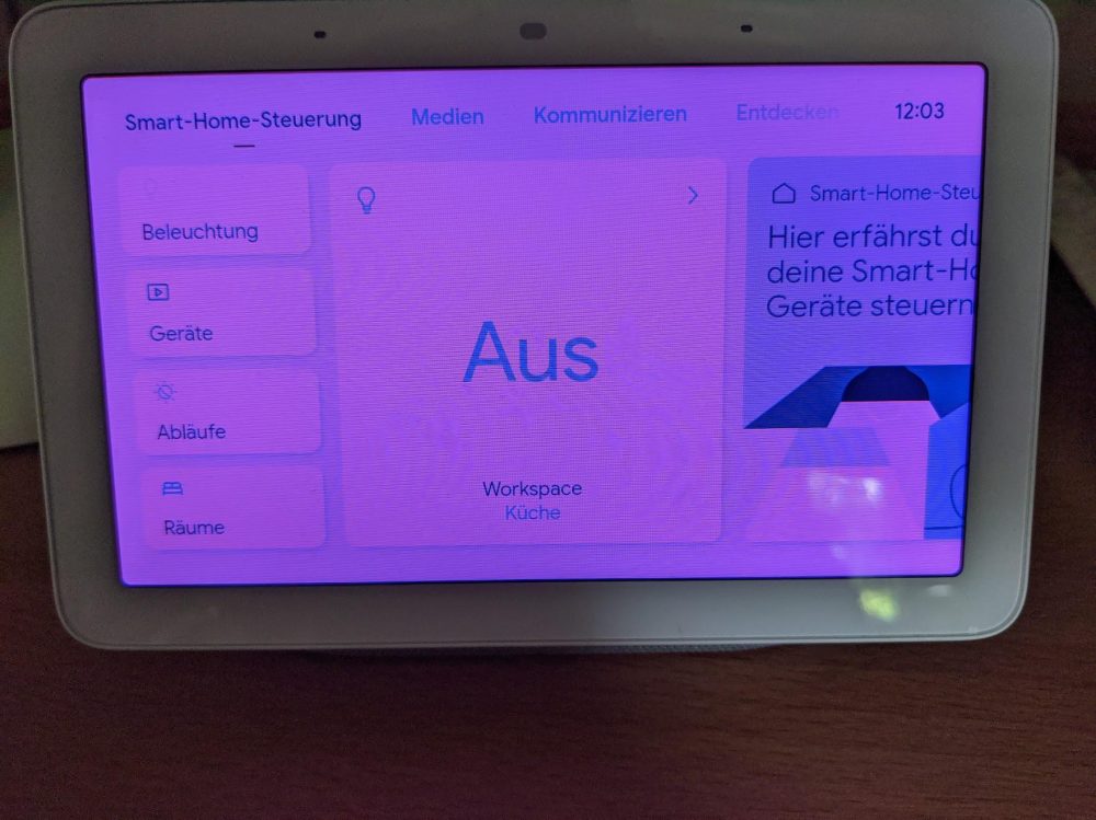 Nest Hub turns purple after Fuchsia update, here's how to fix - 9to5Google