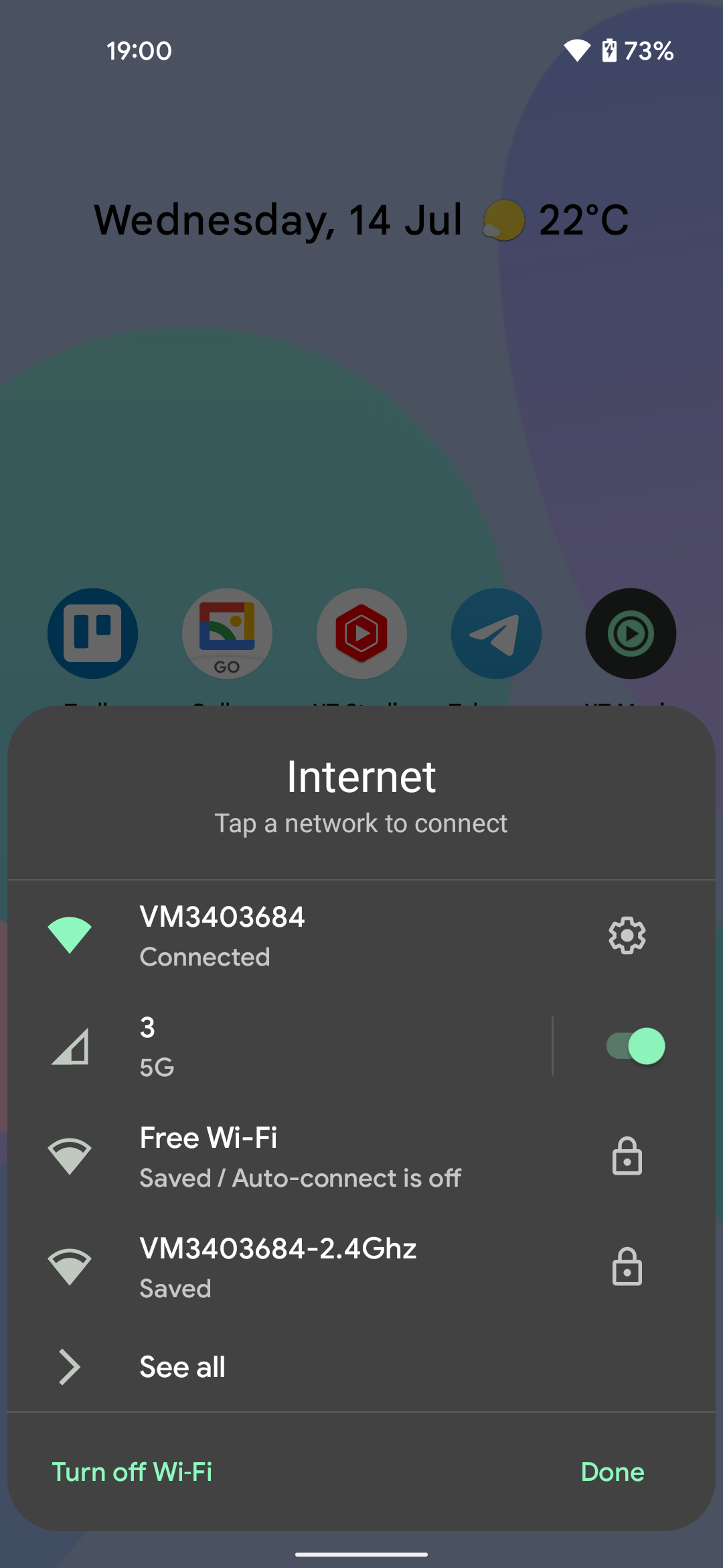 Android 12 Beta 3: Internet menu adds 'turn off Wi-Fi' toggle - 9to5Google
