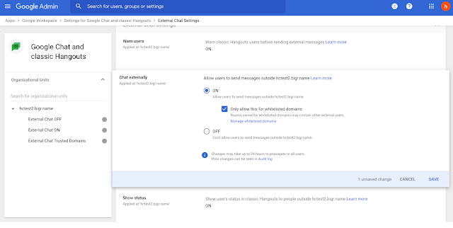 Workspace admins can now limit external Google Chat - 9to5Google