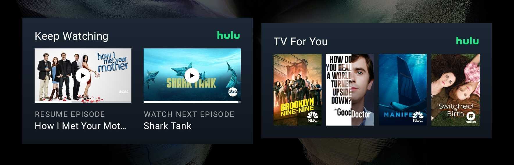 Hulu adds homescreen widgets to its Android app
