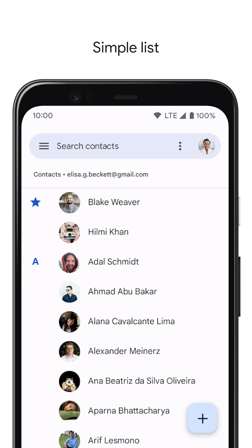 Google Contacts is the first big Material You redesign - 9to5Google