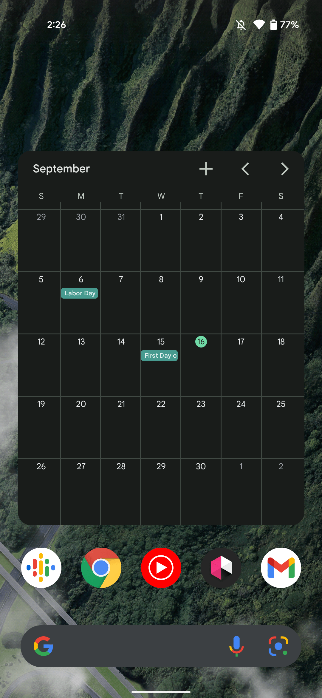 Google Calendar redesign brings Material You widget tweaks - 9to5Google