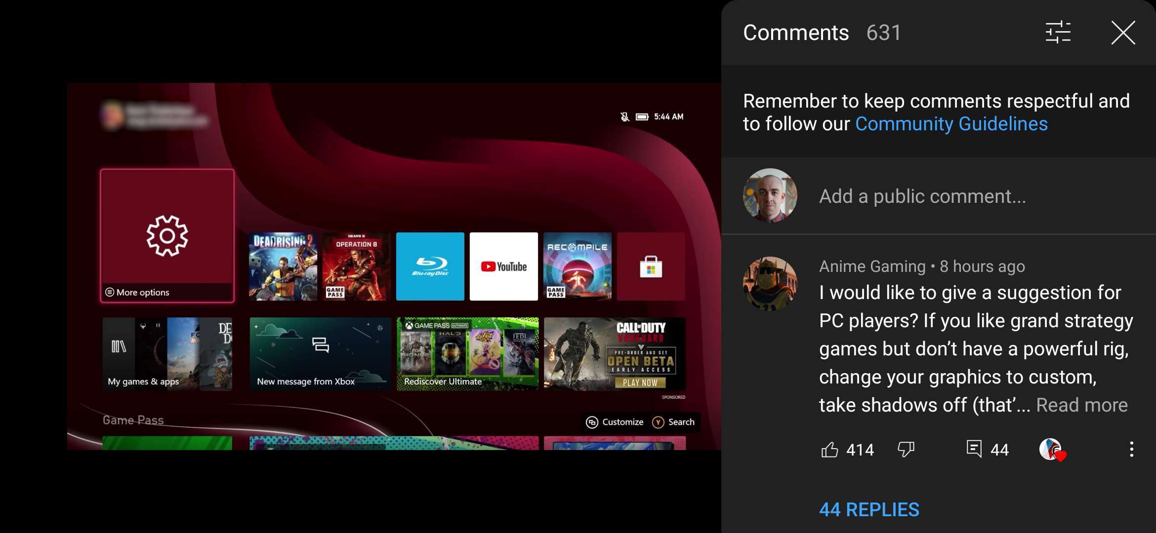 YouTube tests floating comment box for full-screen videos - 9to5Google