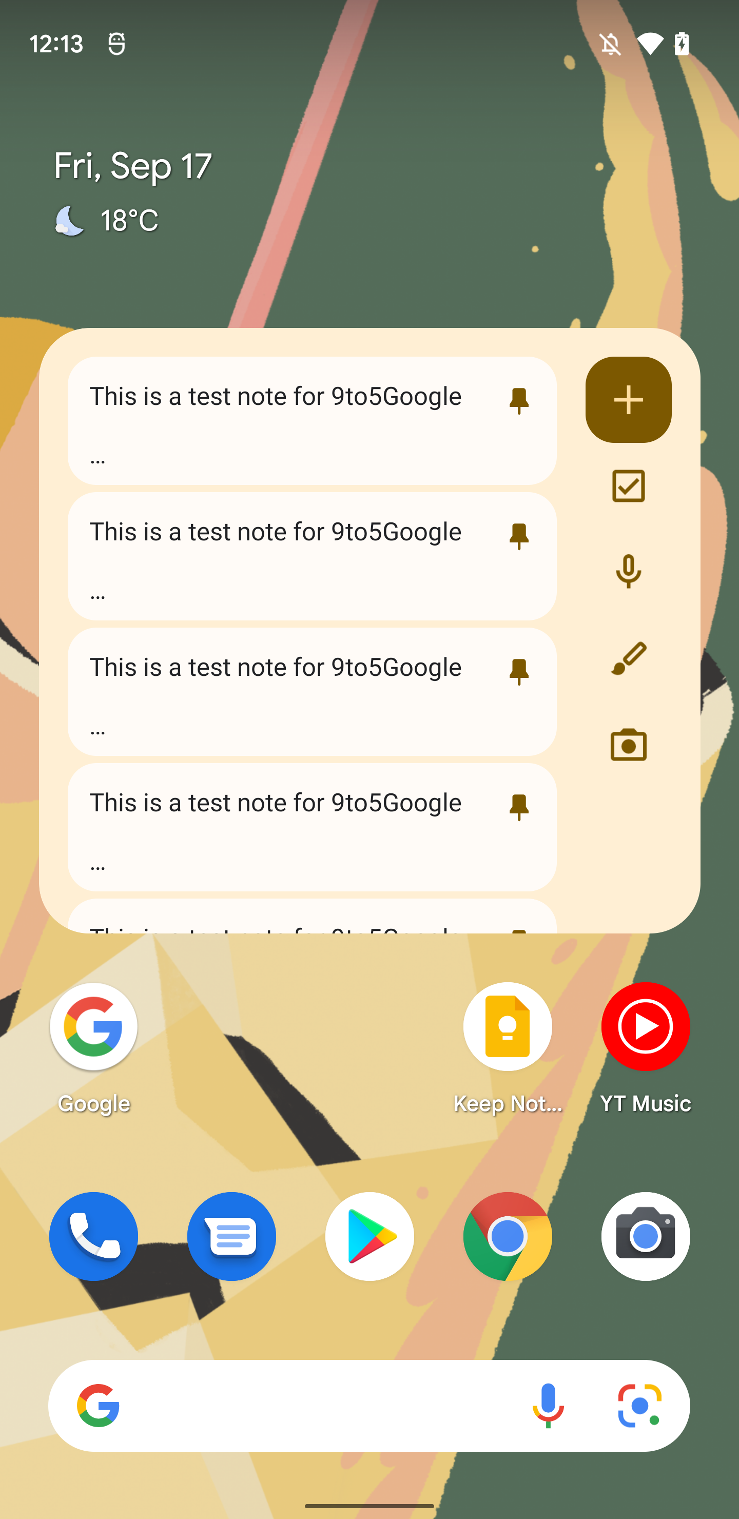 Upcoming Google Keep redesign brings the best Material You widget to date [Gallery] - Top Tech News