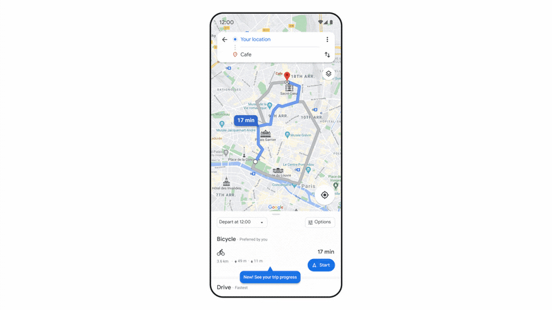 Google Maps getting bike-optimized 'Lite Navigation' mode - 9to5Google