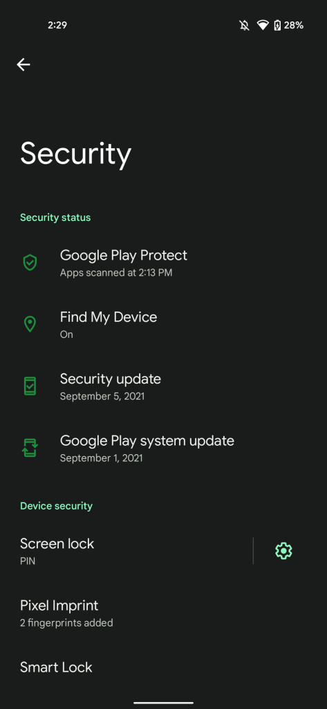Android 12 Security Hub appearing on older Pixel phones - 9to5Google