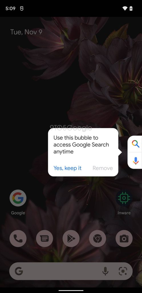Google app readying a Search chat head on Android - 9to5Google