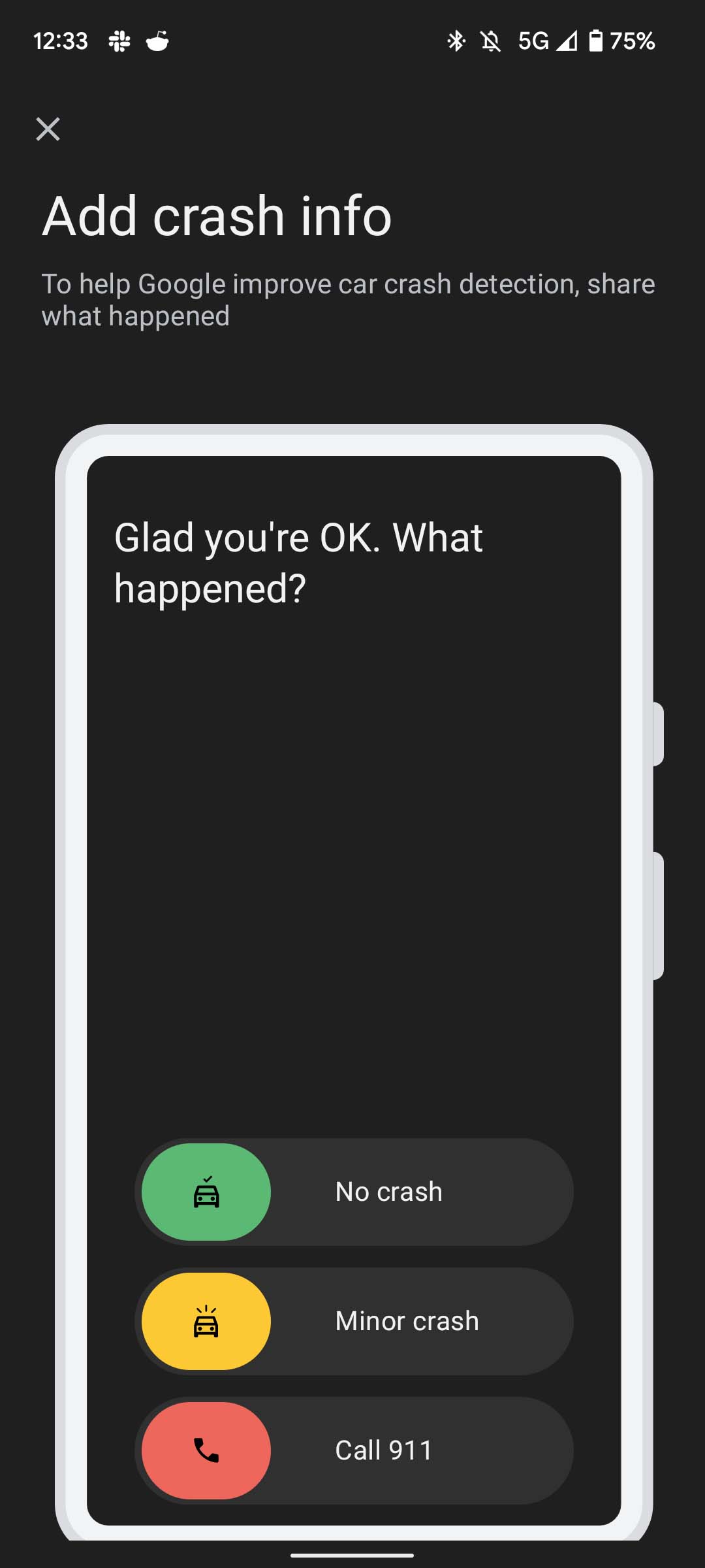 Car Crash Detection is also on Google Pixel phones - 9to5Google