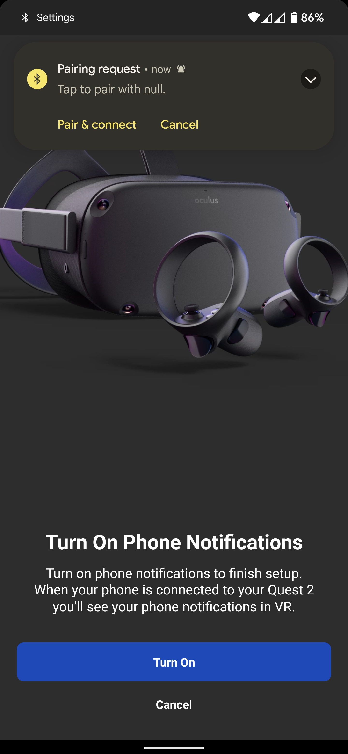 How to get Android notifications on Oculus Quest 2 - 9to5Google