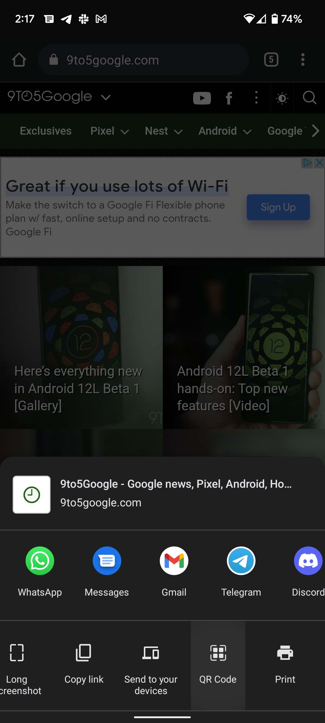 How to use the share button in Google Chrome - 9to5Google