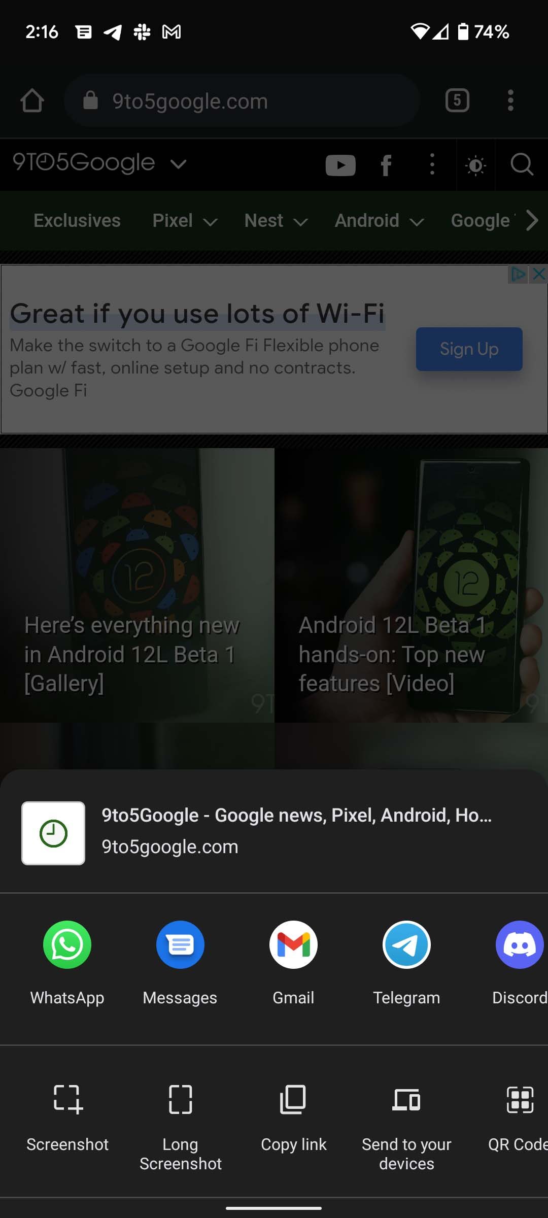 How to use the share button in Google Chrome - 9to5Google
